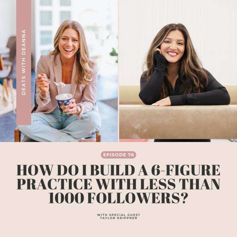How Do I Build A 6-figure Practice With Less Than 1000 Followers ...